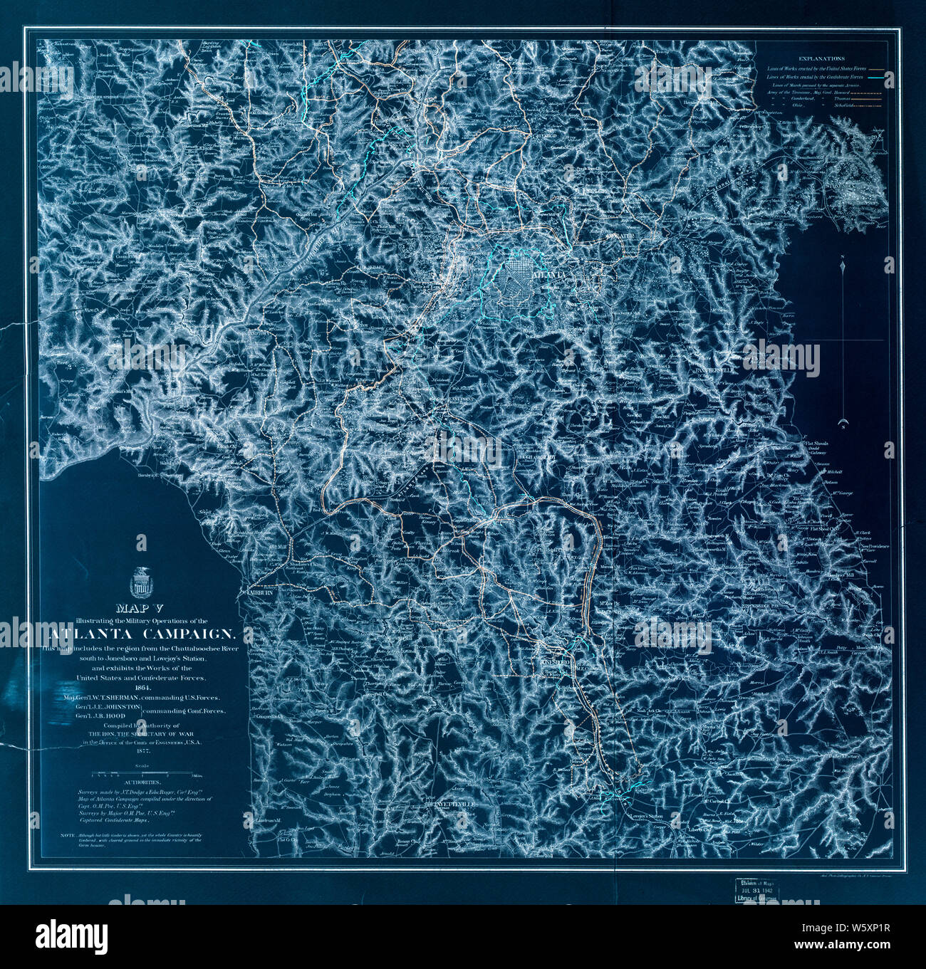 Civil War Maps 1107 Maps illustrating the military operations of the ...
