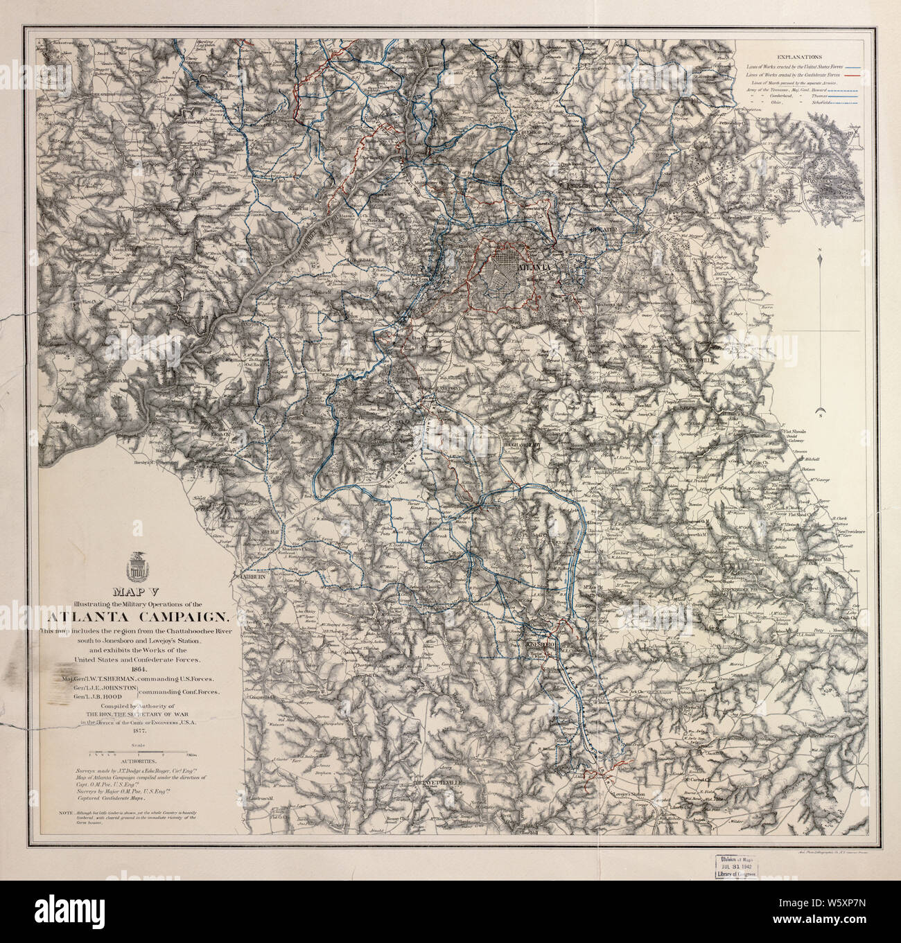Civil War Maps 1107 Maps illustrating the military operations of the ...