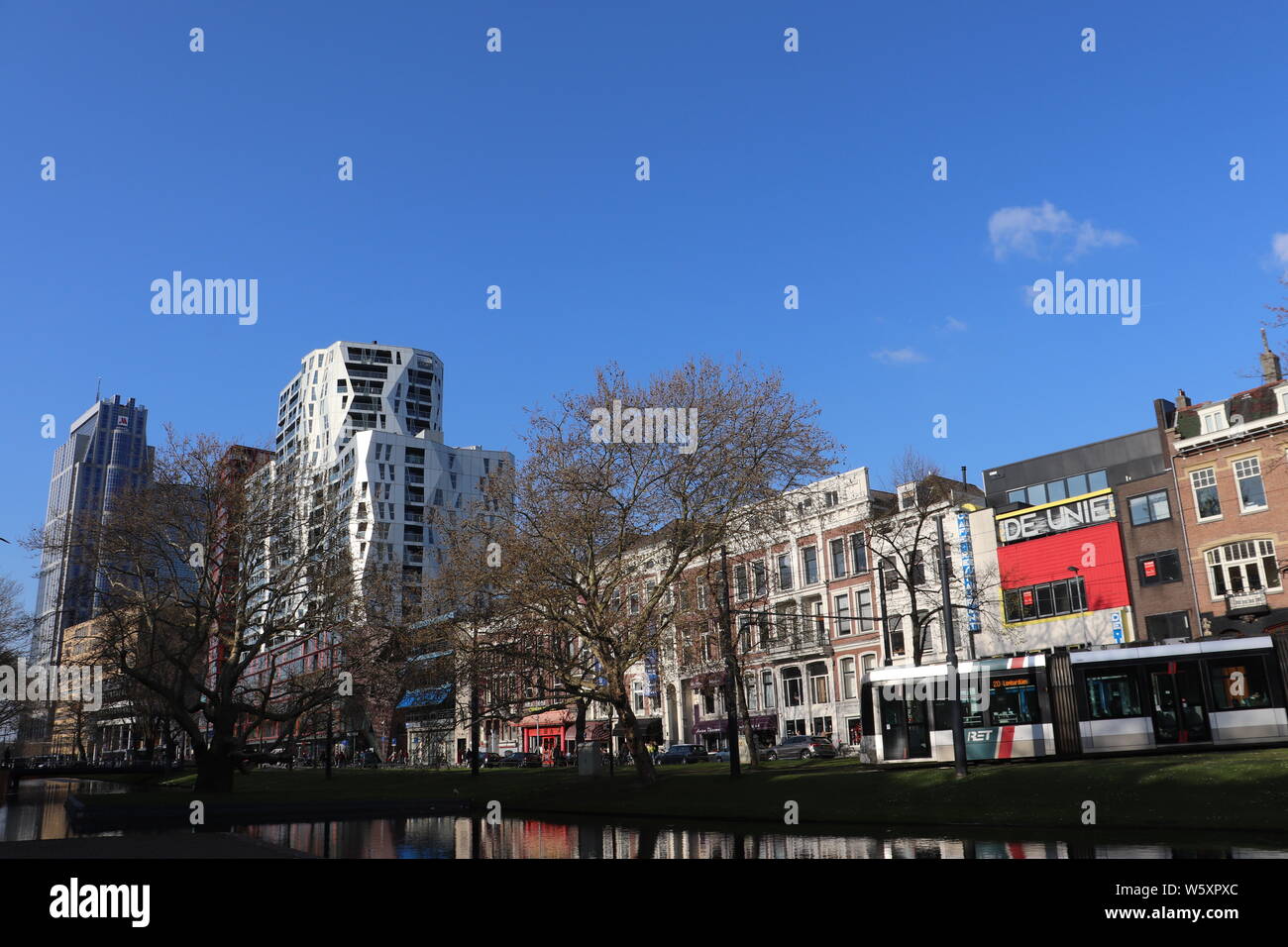 Rotterdam city garden design hi-res stock photography and images - Alamy
