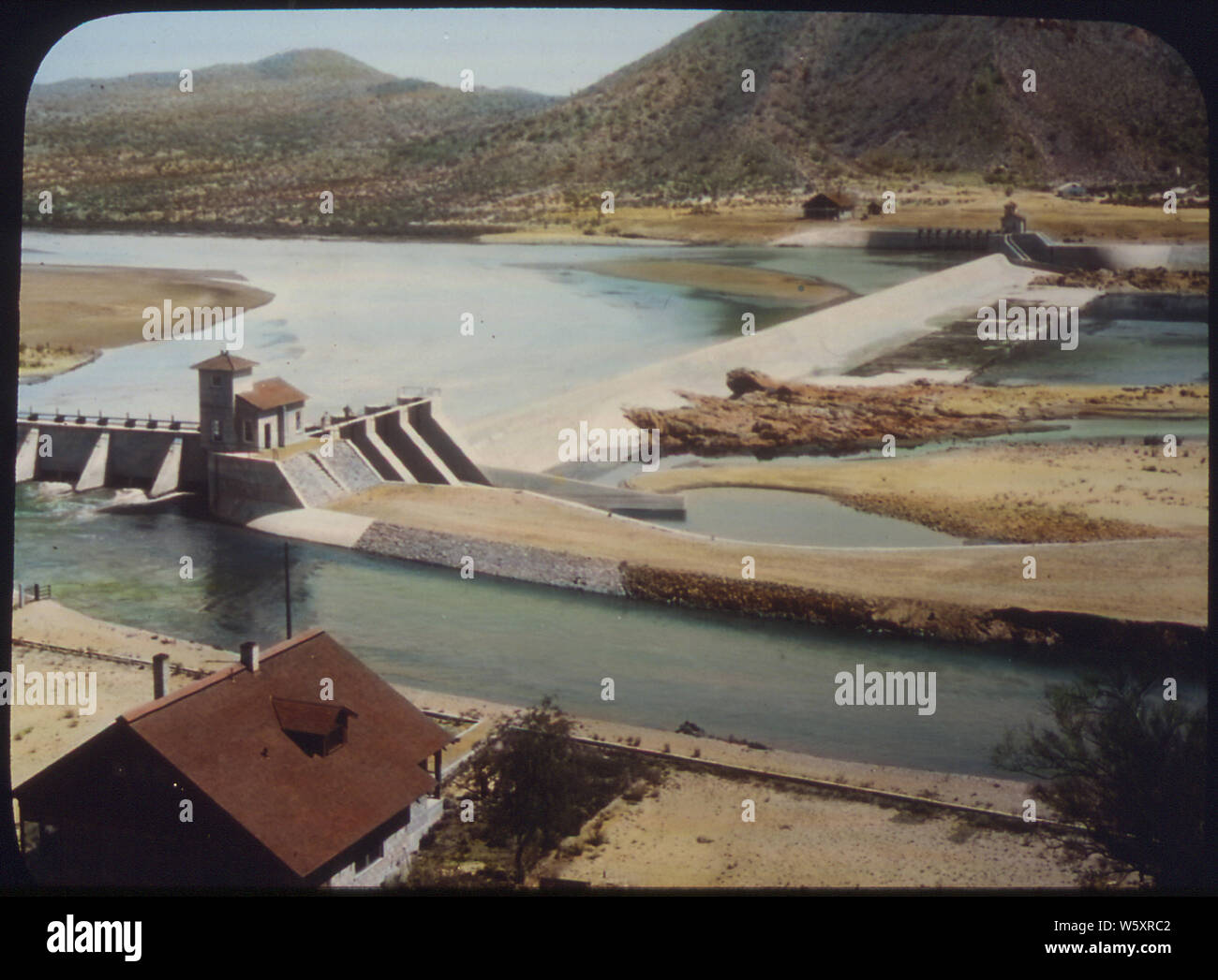 Salt River Project - Granite Reef Dam - Looking Southesat from North ...