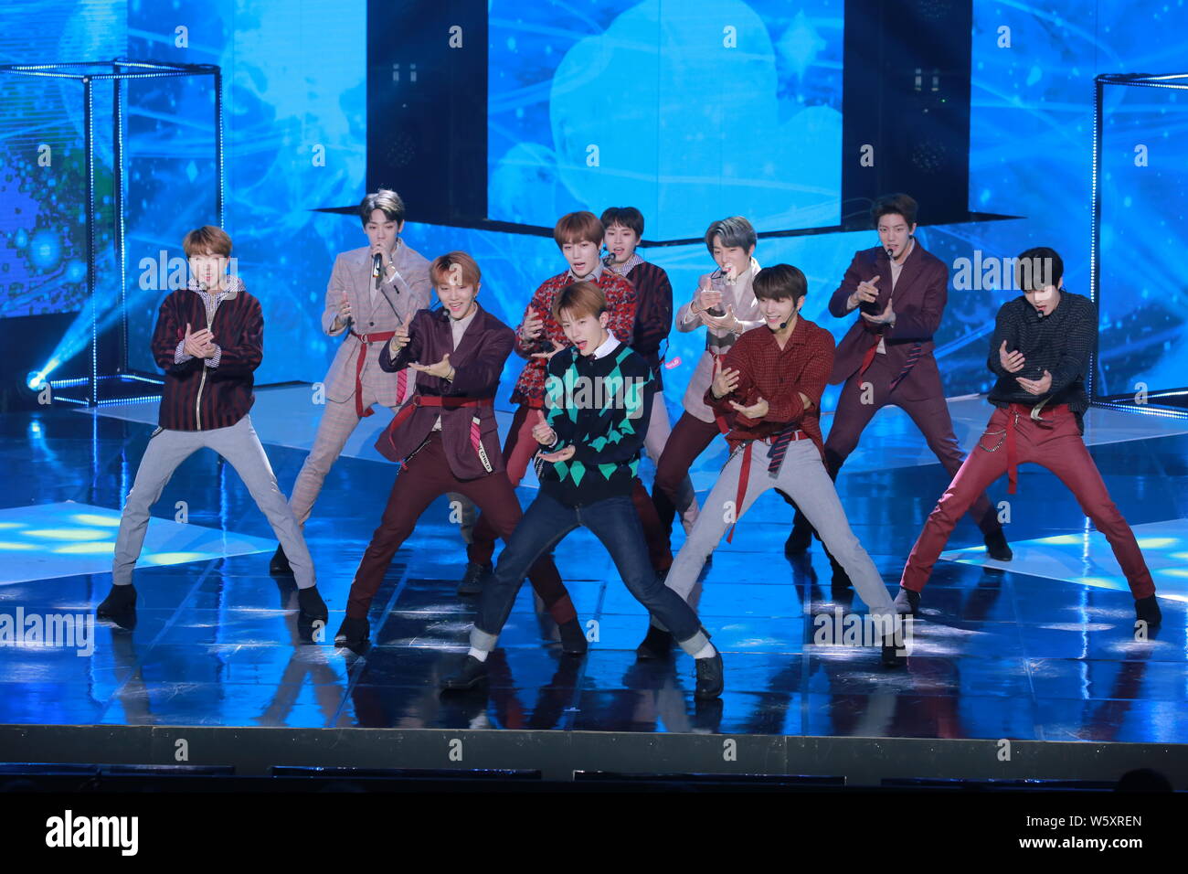 Members of South Korean boy band Golden Child, abbreviated as GNCD or ...