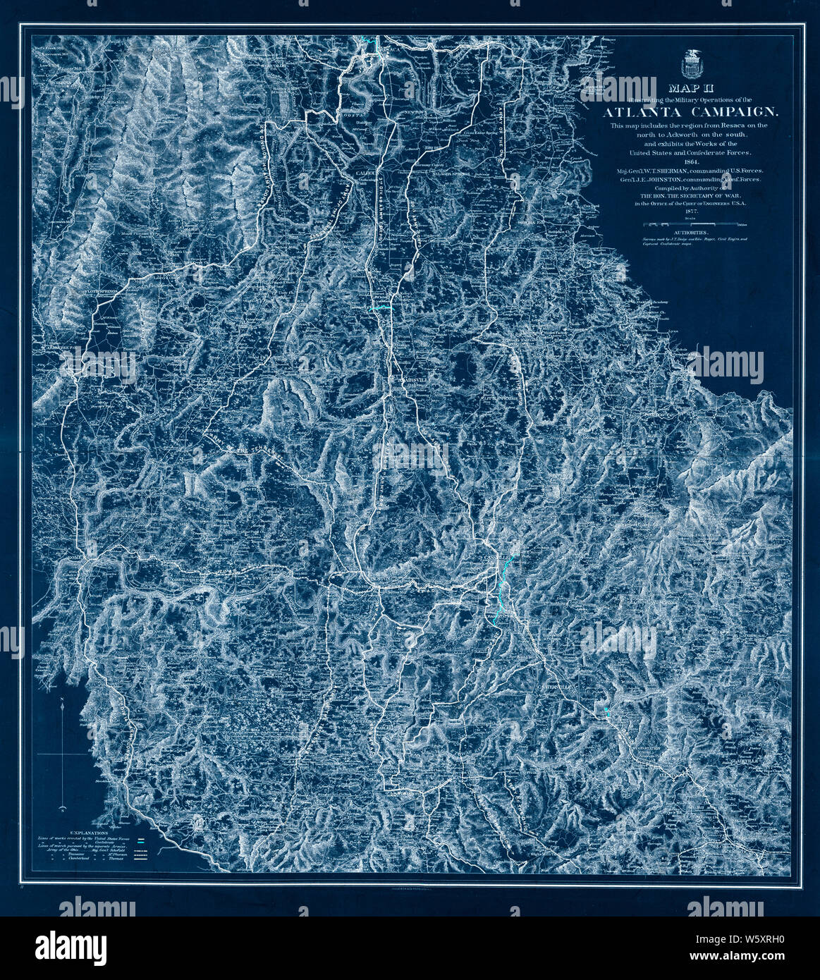 Civil War Maps 1108 Maps illustrating the military operations of the ...