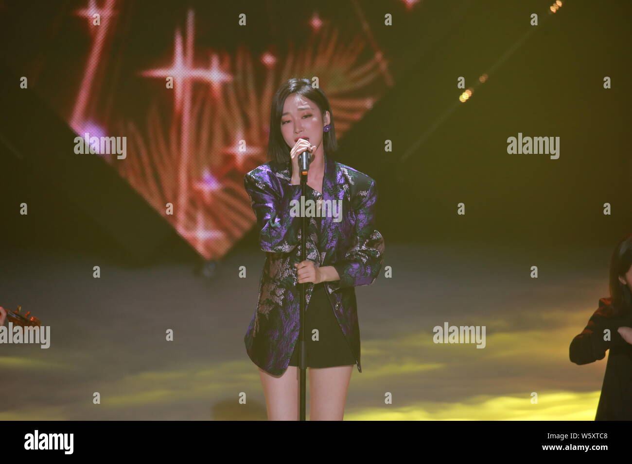 South Korean singer Kim So-ya, known momonymously as Soya, performs ...