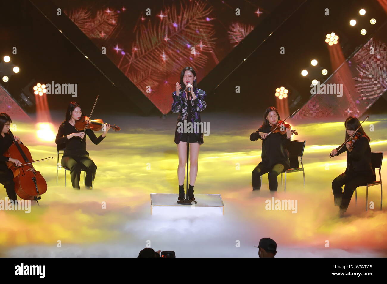 South Korean singer Kim So-ya, known momonymously as Soya, performs ...
