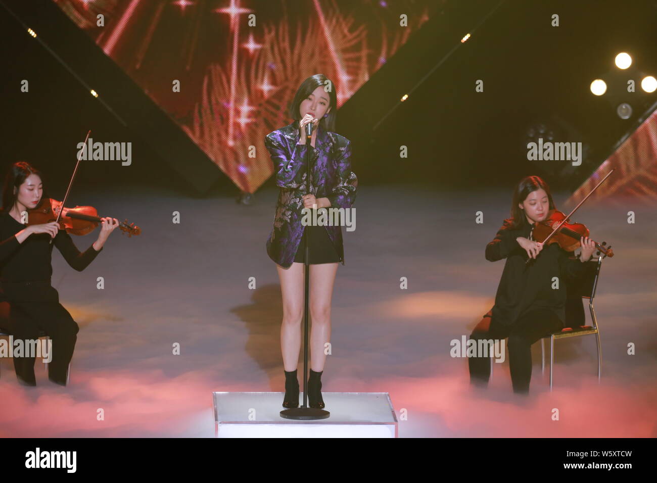 South Korean singer Kim So-ya, known momonymously as Soya, performs ...