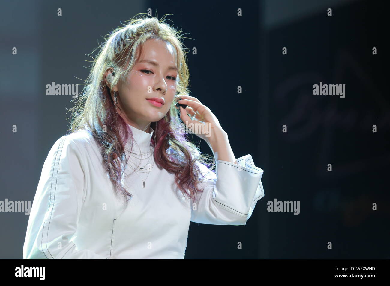 South Korean pop singer Lee Chae-Yeon, known mononymously as Chae Yeon ...