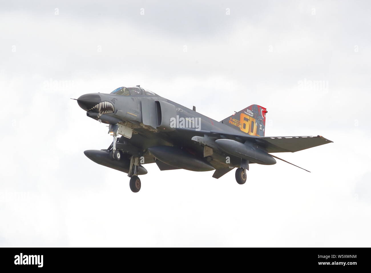 Turkish McDonnell Douglas Phantom F-4 with livery celebrating 60 years ...