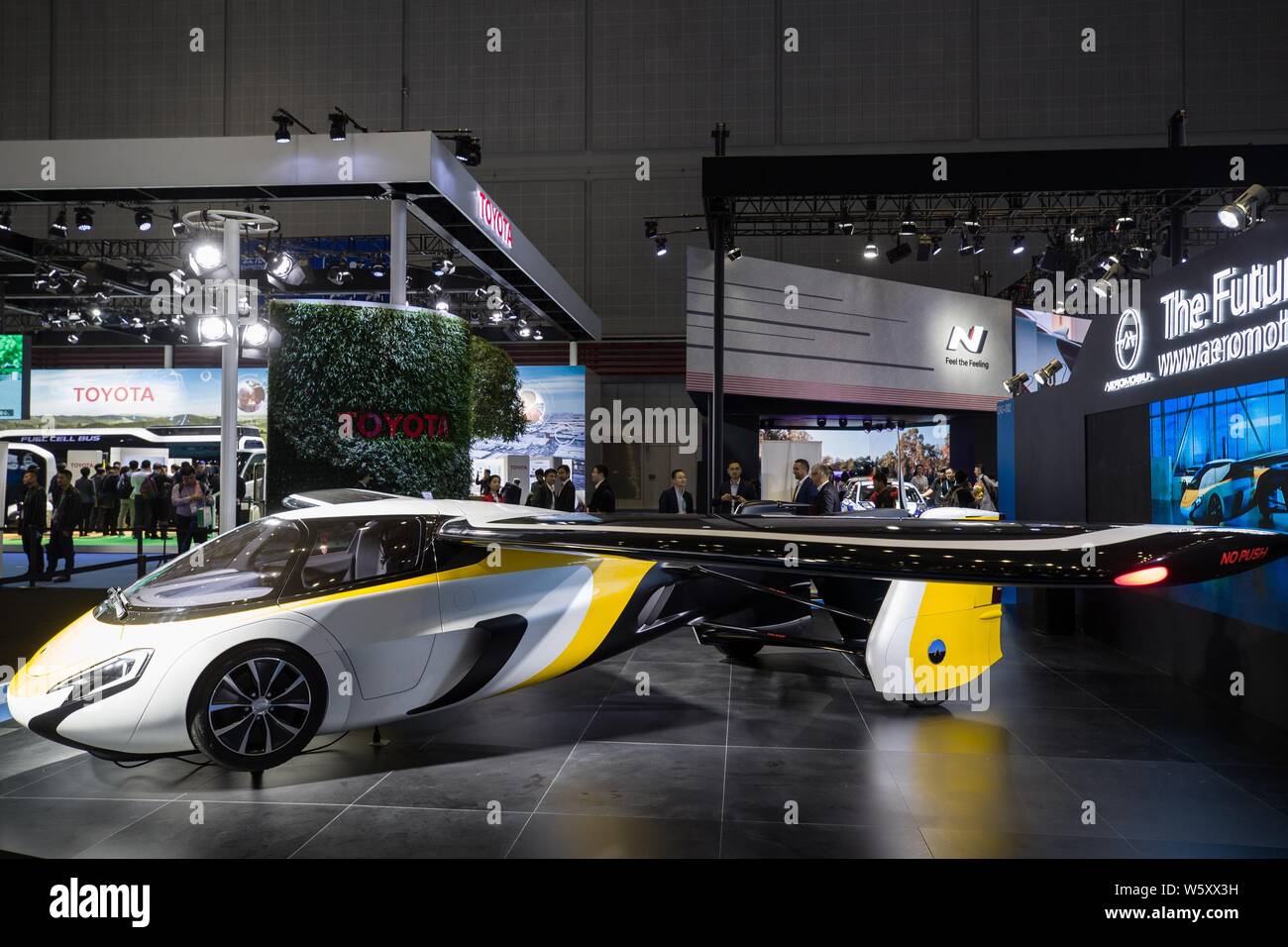 An AeroMobil 5.0 VTOL, a concept flying car for future electric 4 ...