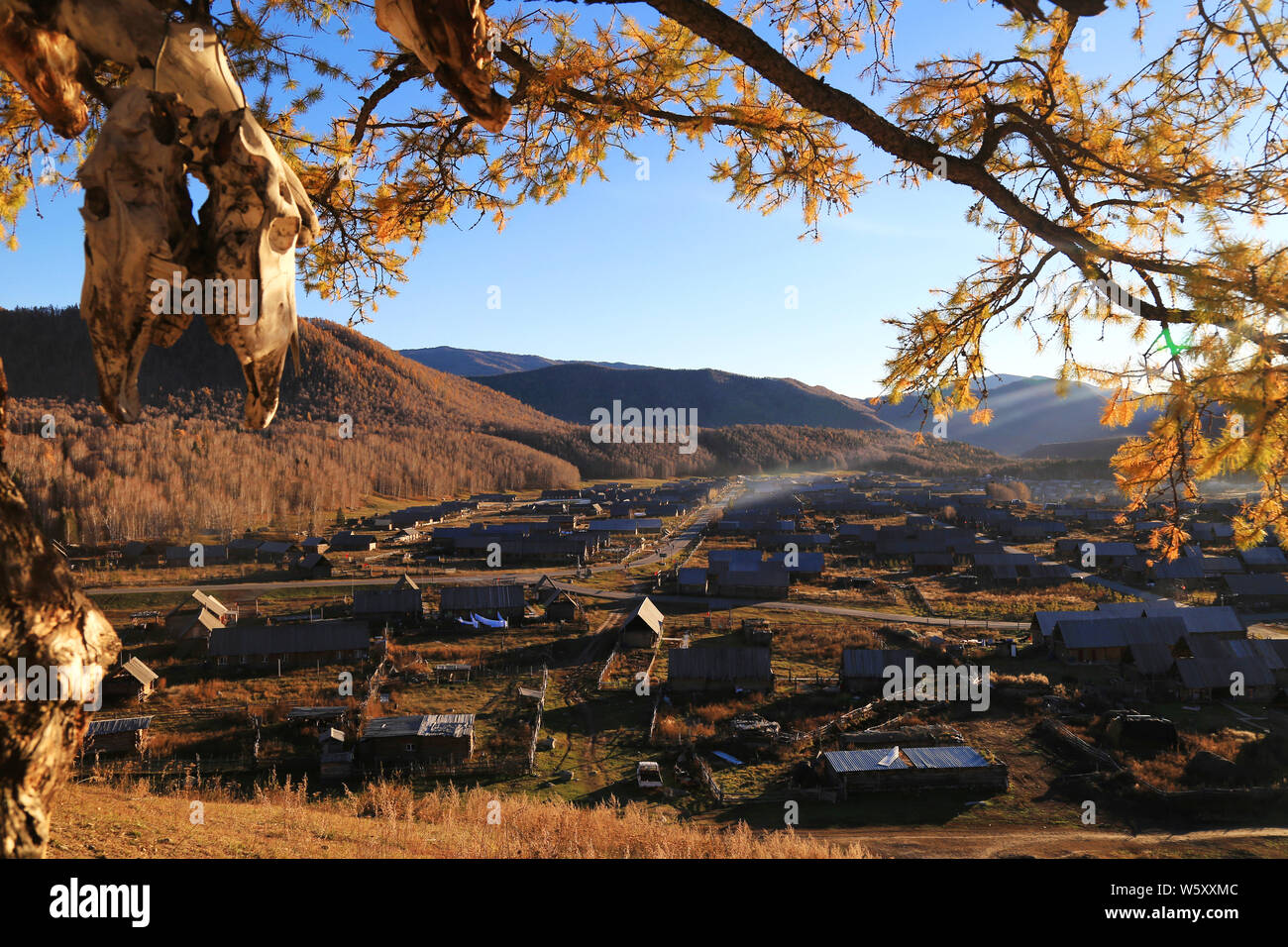 Landscape of the Hemu village, one of the six most beautiful villages ...