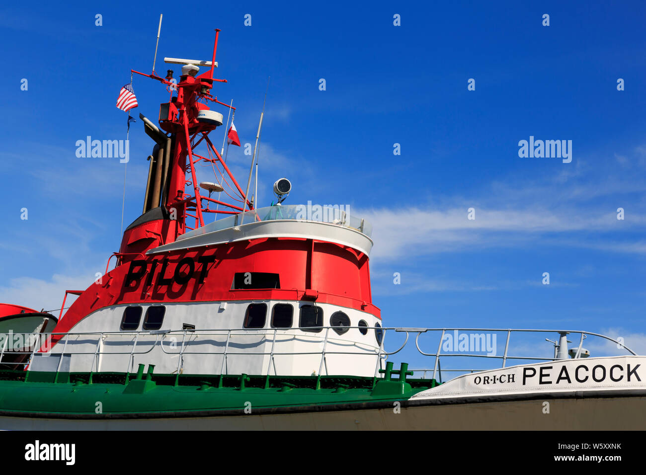 Columbia River Peacock Pilot Boat High Resolution Stock Photography and ...
