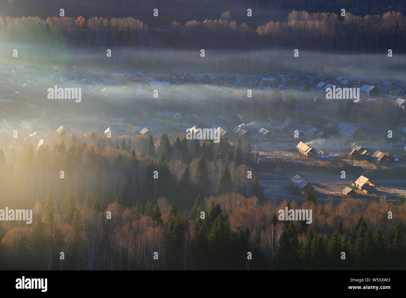 Landscape of the Hemu village, one of the six most beautiful villages ...