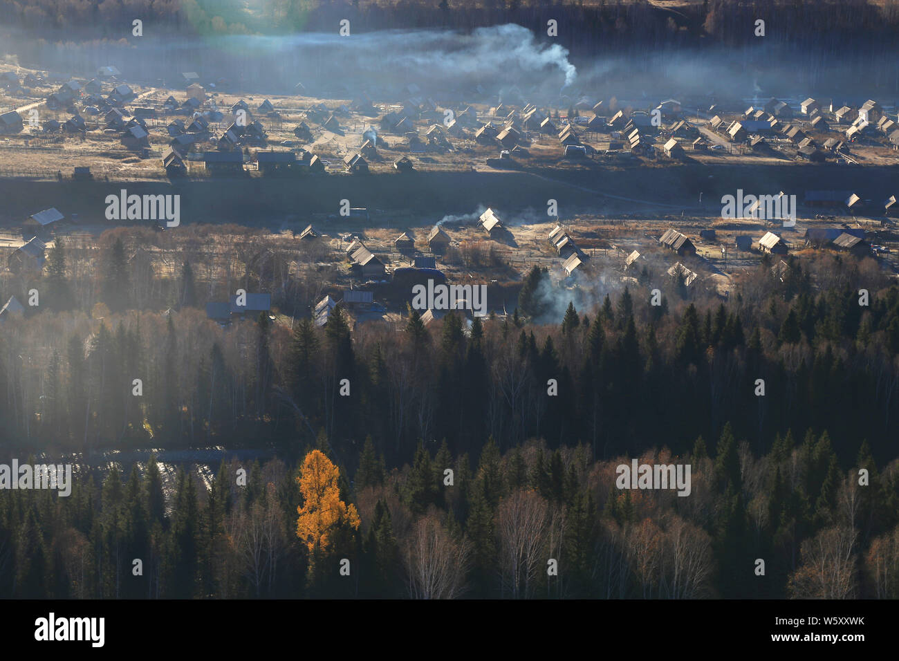 Landscape of the Hemu village, one of the six most beautiful villages ...