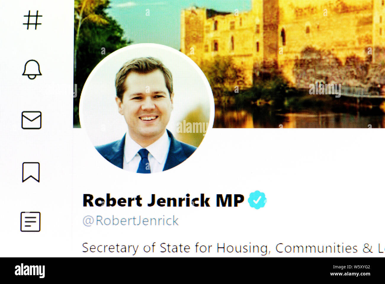 Robert jenrick hi-res stock photography and images - Alamy