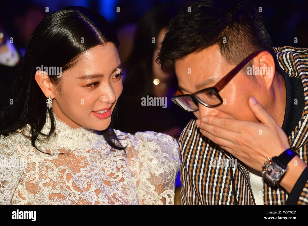 Swiss-born British actress and model Lee Sung-min, left, better known ...