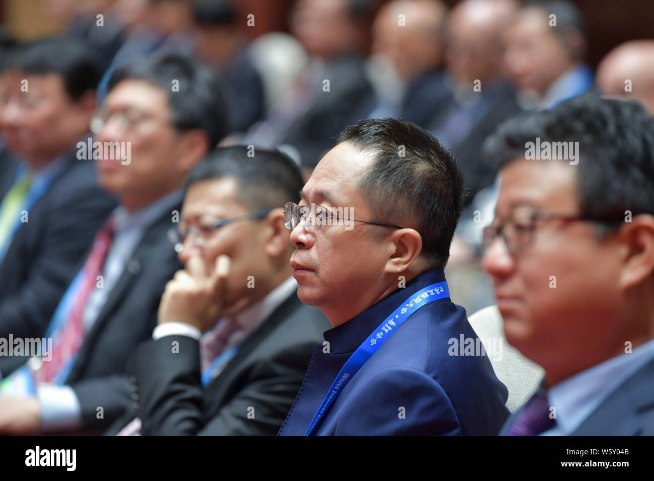 Zhou Hongyi, co-founder, Chairman and CEO of Qihoo 360, attends the ...