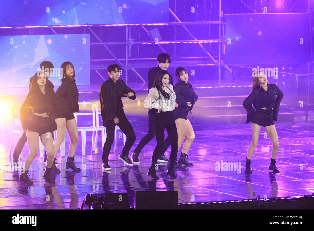 South Korean singer Kim Chung-ha, better known by the mononym Chungha ...