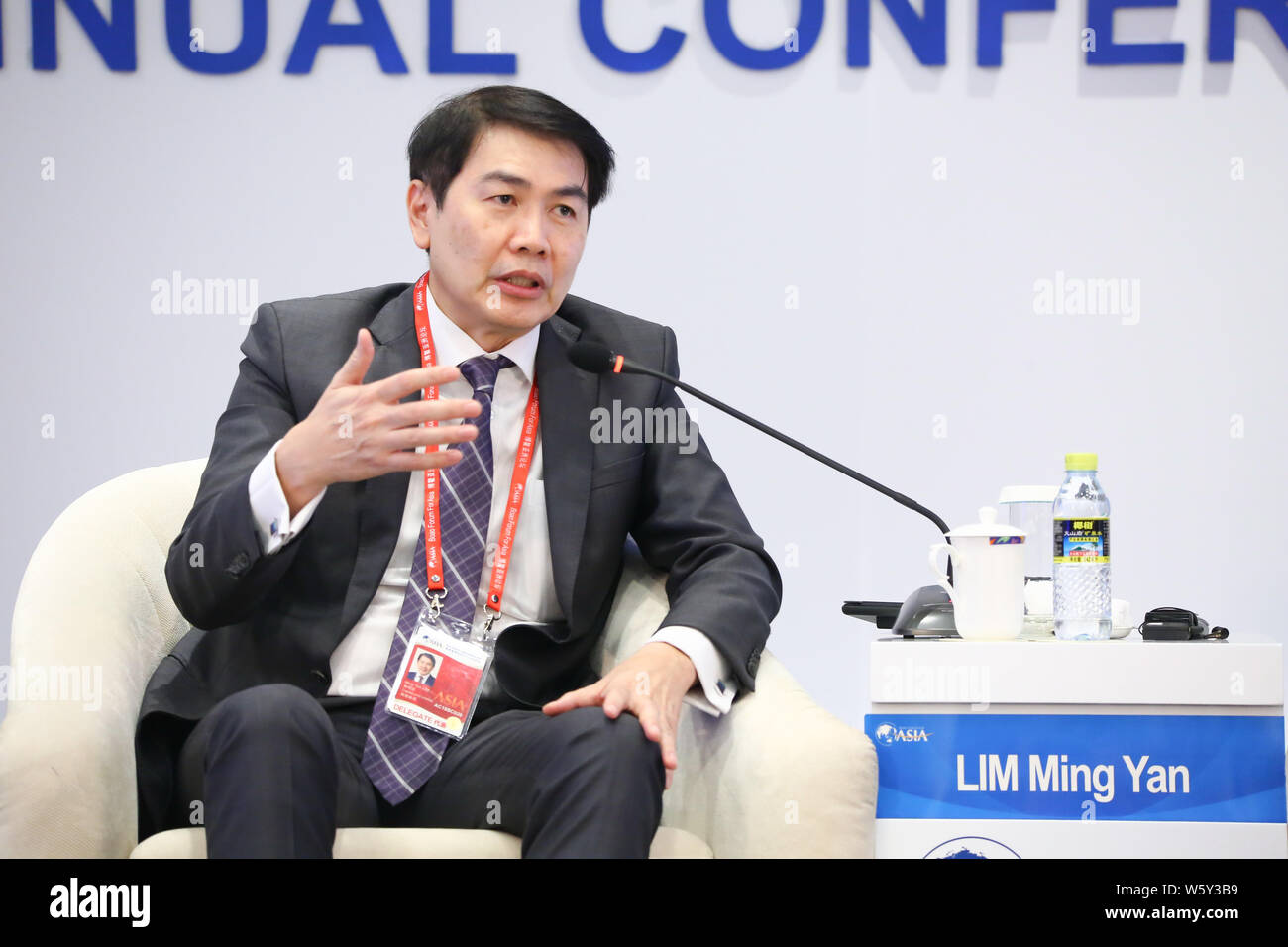 --FILE--Lim Ming Yan, President & Group Chief Executive Officer ...