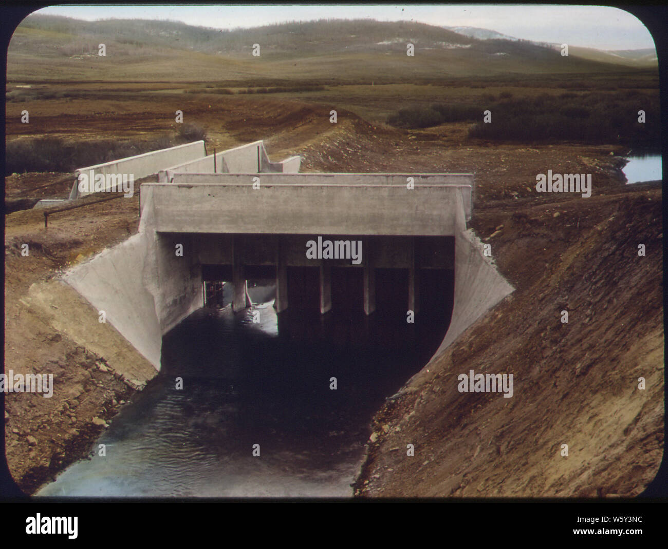 Strawberry Valley Project - Indian Creek - Diversion gates - Utah Stock ...