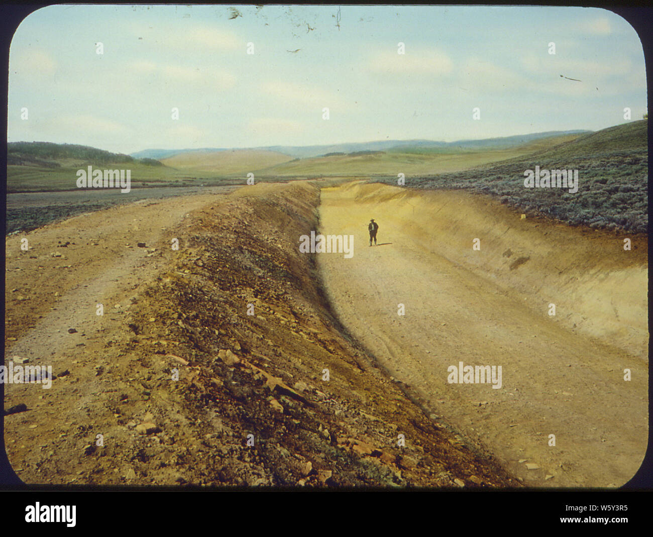Strawberry Valley Project - Diversion Canal - Indian Creek - Utah Stock ...