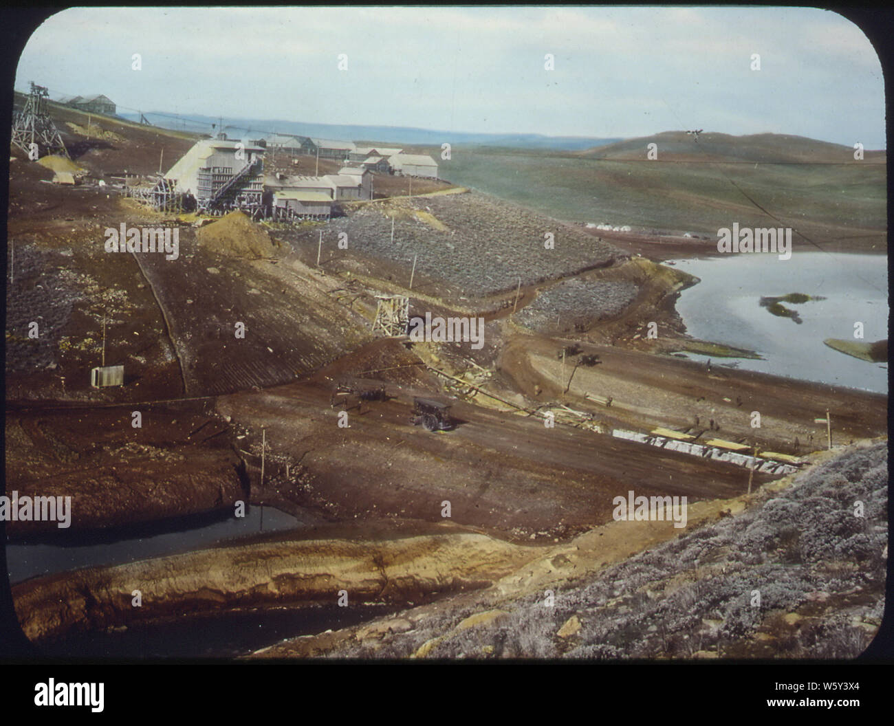 Strawberry Valley Project - Strawberry Valley Dam - West from spillway ...