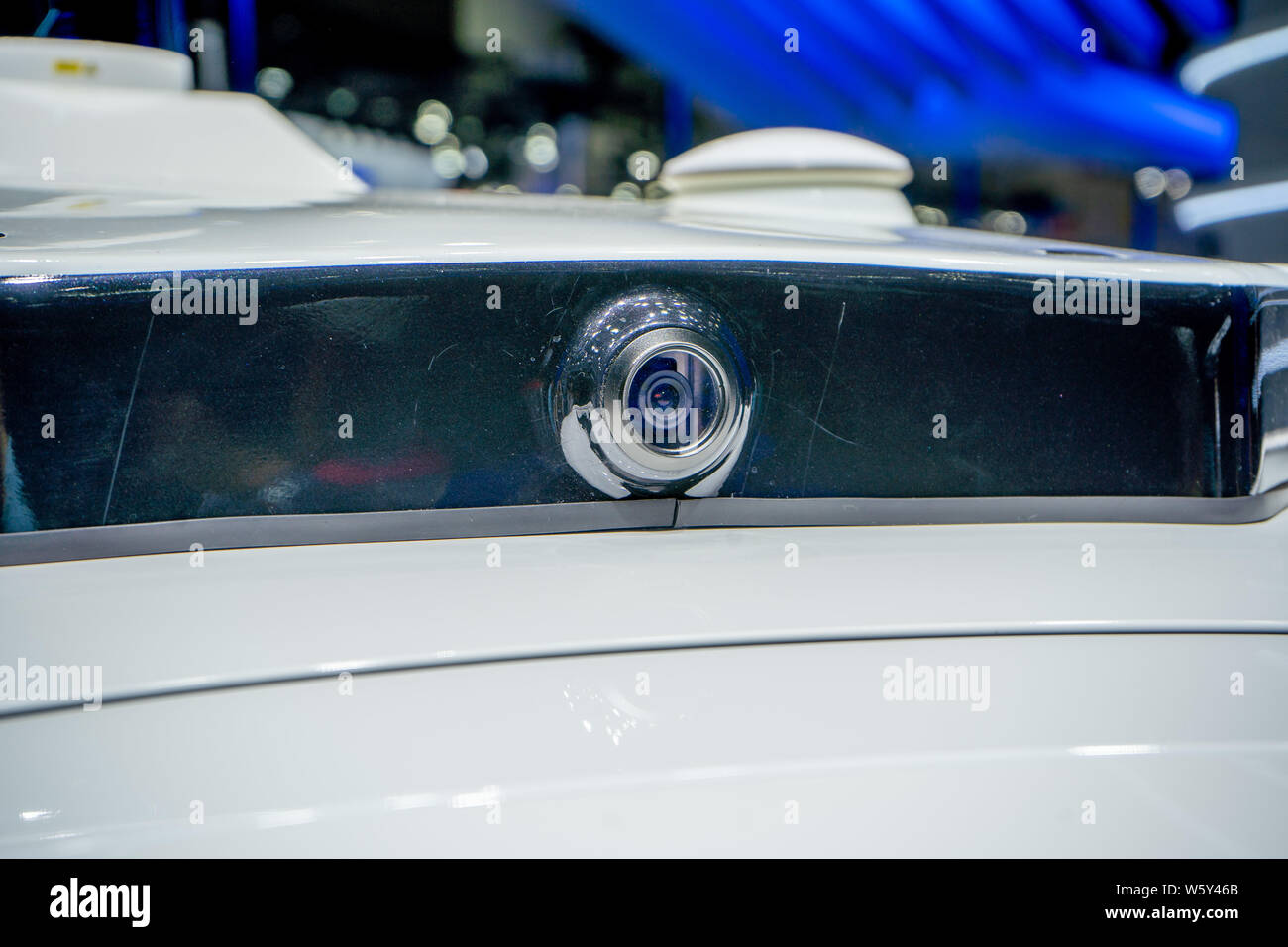 A Hongqi L4 autonomous passenger vehicle, powered by Baidu's Apollo ...