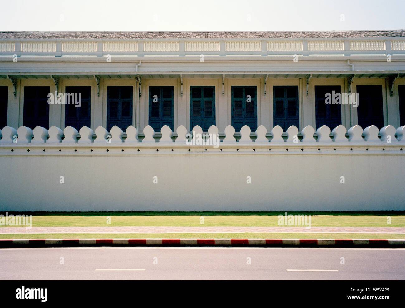 Grand Palace in Bangkok in Thailand in Southeast Asia Far East Stock ...