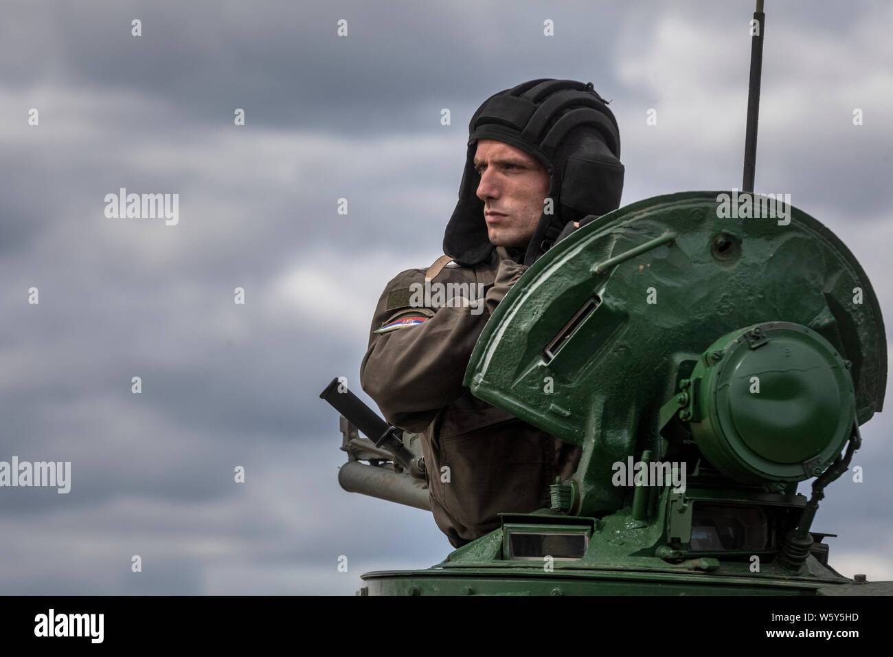 Tank crew hi-res stock photography and images - Alamy