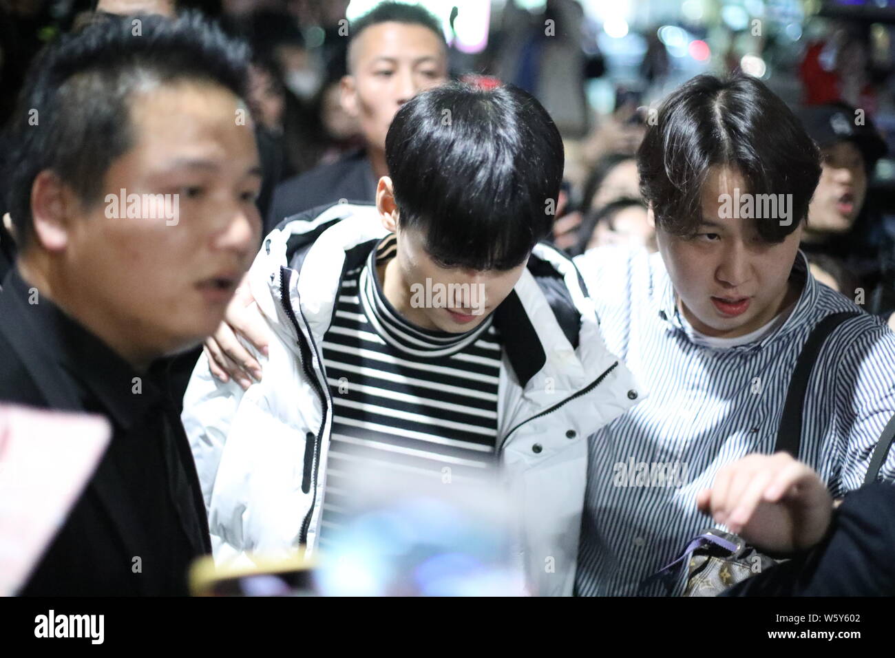 South Korean singer and actor Lee Dong-min, better known as Cha Eun-woo ...