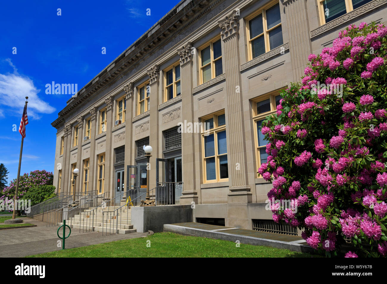 Post Office building, Astoria, Oregon, USA Stock Photo - Alamy