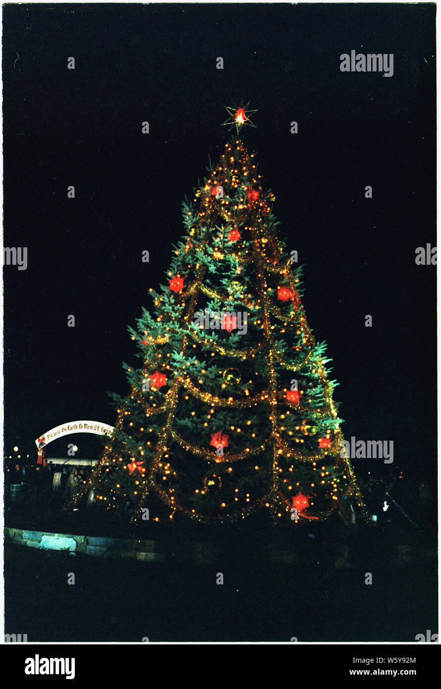 The 1978 National Christmas Tree; Scope and content: The 1978 U.S ...