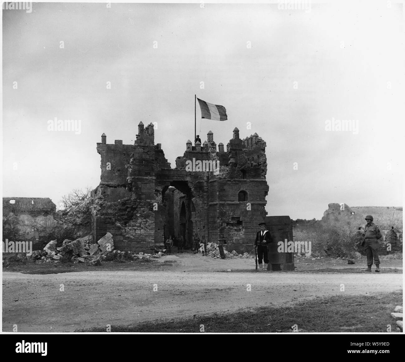 French fort morocco Black and White Stock Photos & Images - Alamy