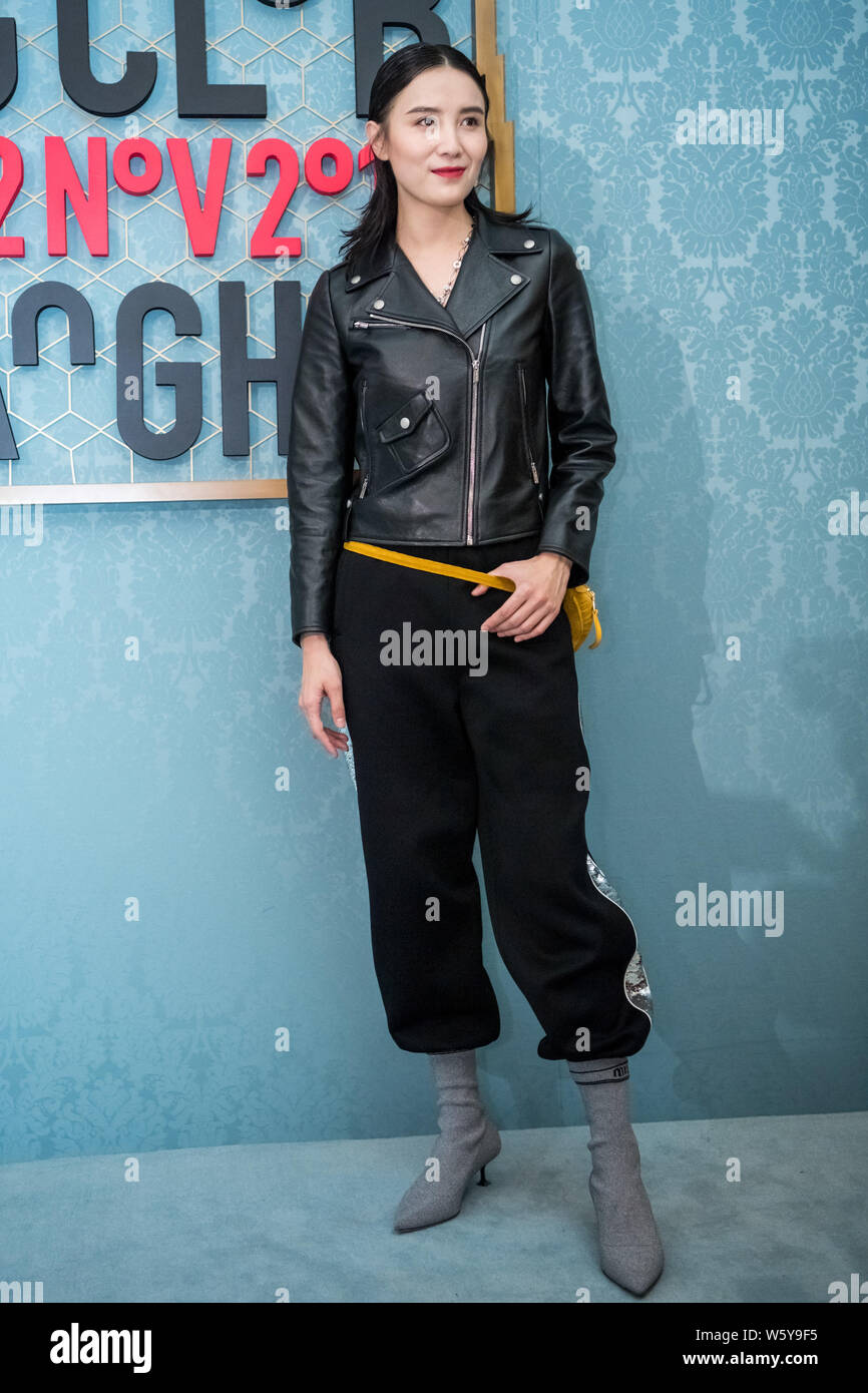 Chinese actress and singer Song Jia, also known as Xiao Song Jia, poses ...