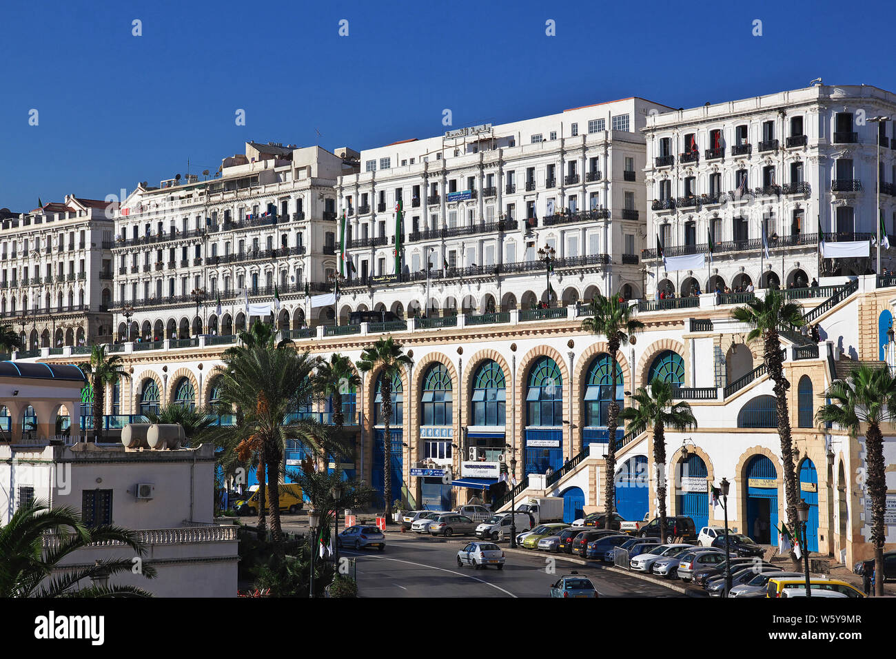 Algeria city in Africa on the Mediterranean sea Stock Photo - Alamy