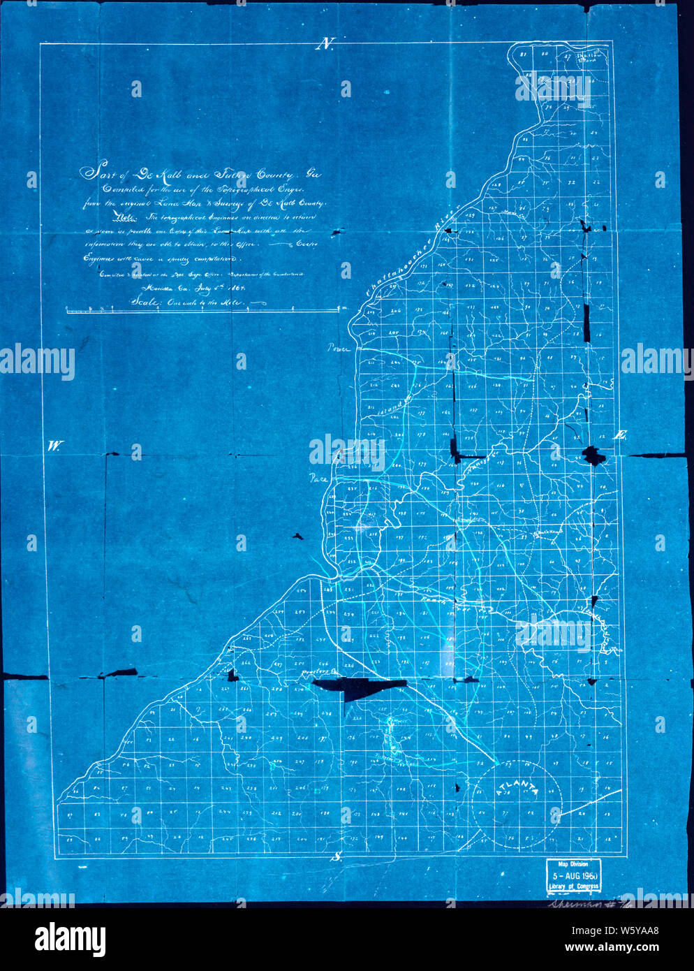 Dekalb map hi-res stock photography and images - Alamy