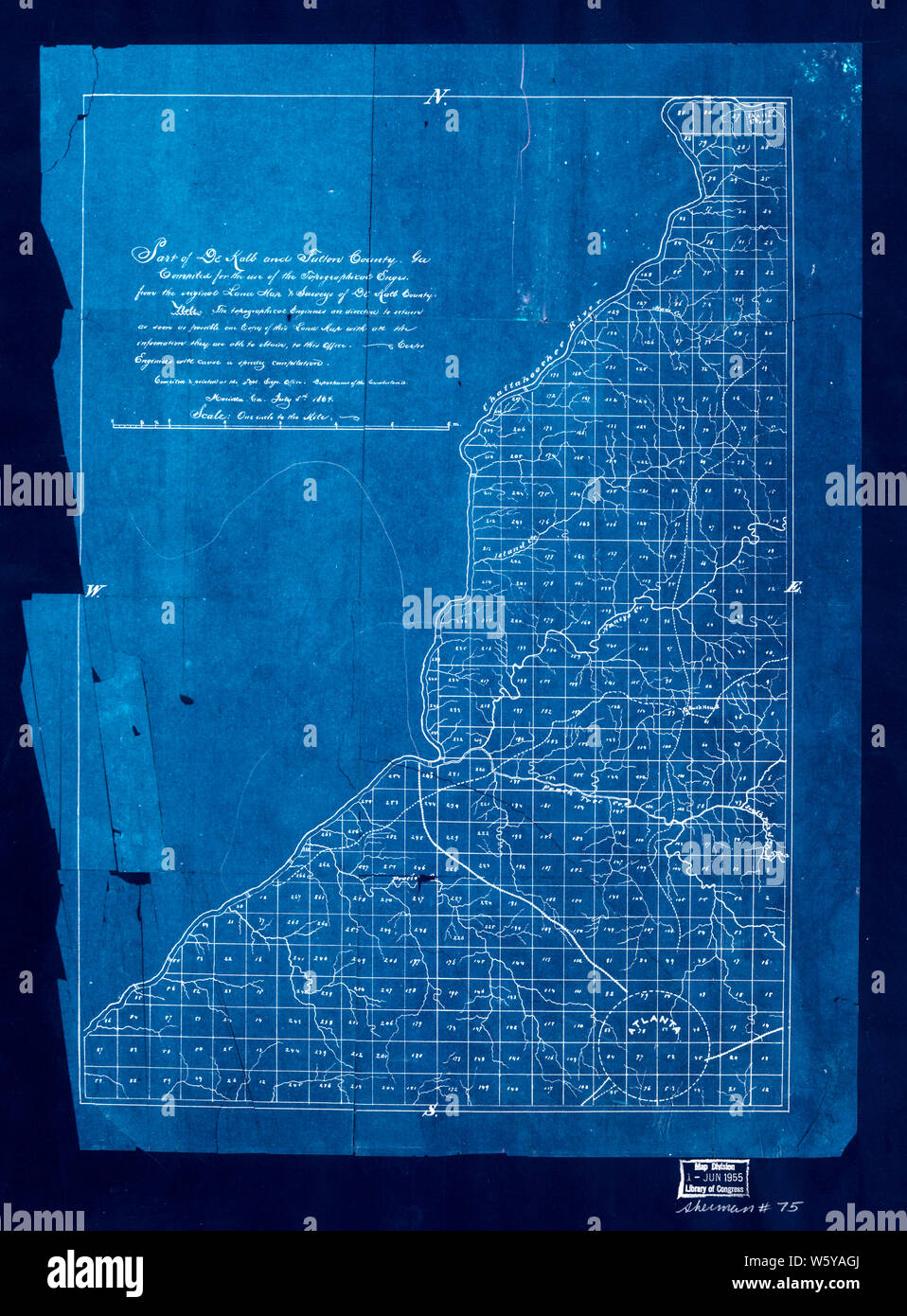 Map of dekalb hi-res stock photography and images - Alamy