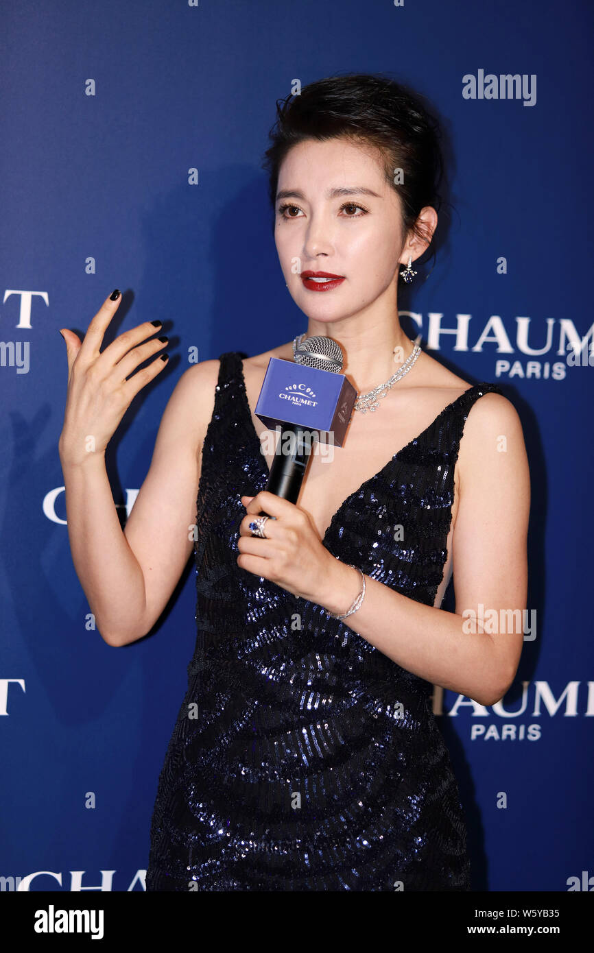 Chinese actress li bingbing attends hi-res stock photography and images ...