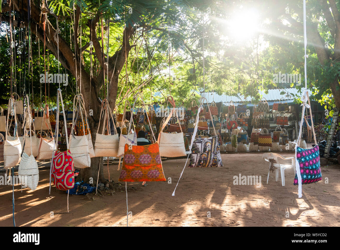 Fabric on trees hi-res stock photography and images - Alamy