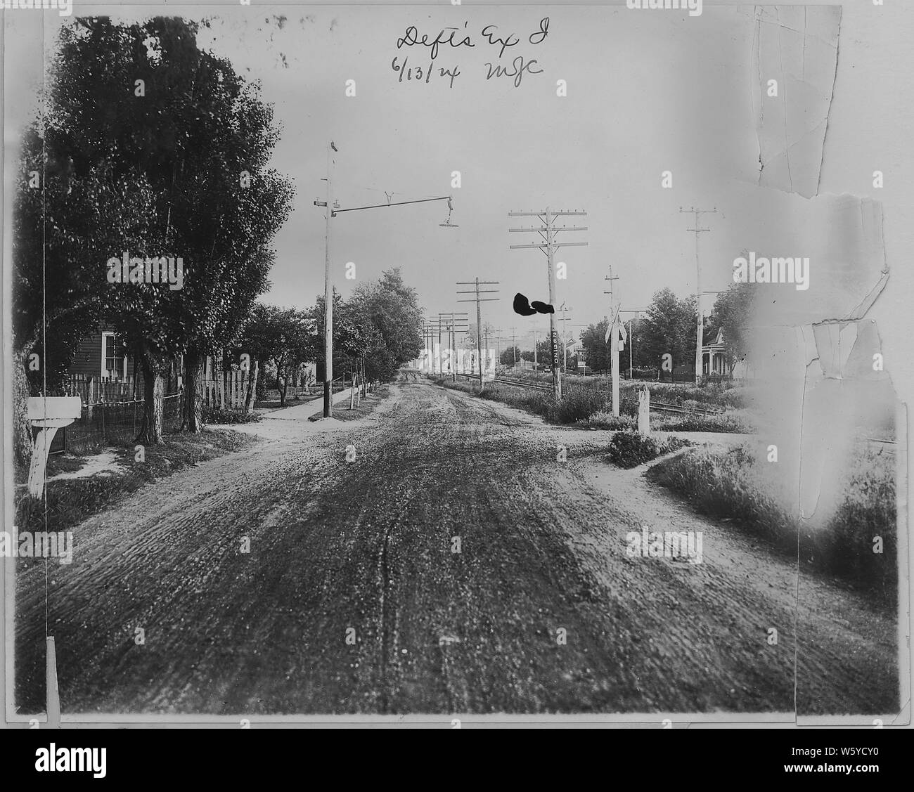 Town of Haubstadt, Indiana; Scope and content: Various street scenes ...