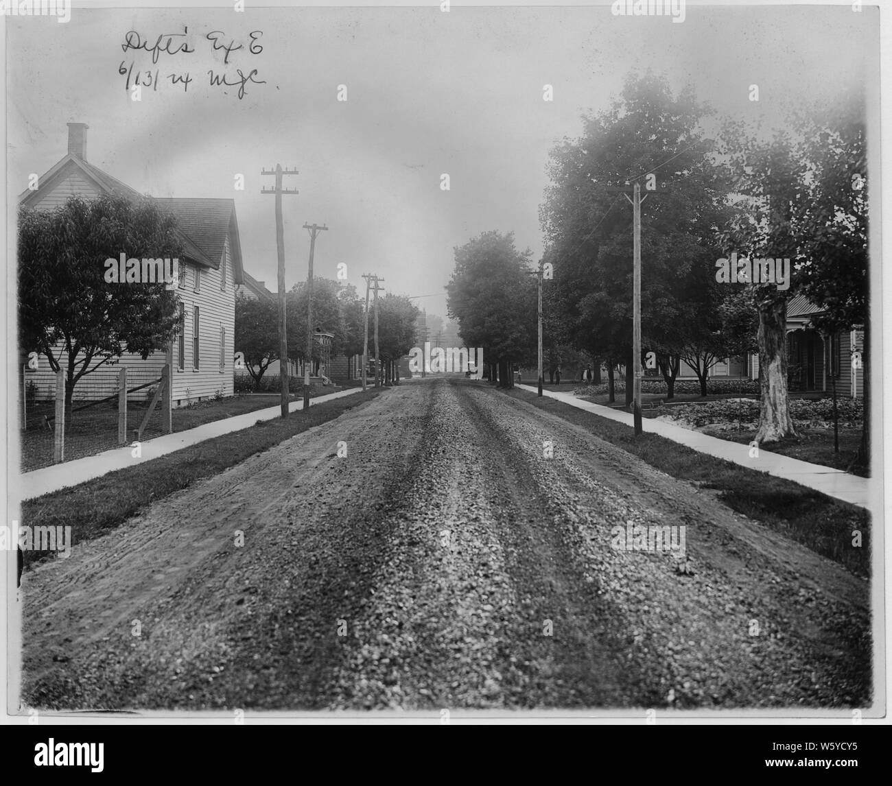 Town of Haubstadt, Indiana; Scope and content: Various street scenes ...