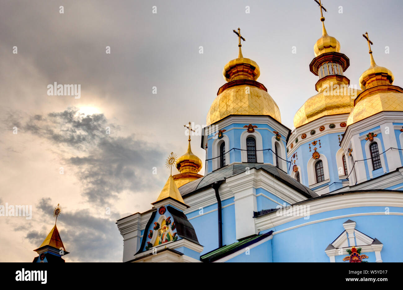 Kiev, St Michael Monastery Stock Photo - Alamy