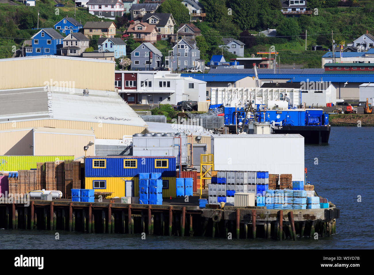 Pier 3, Port of Astoria, Oregon, USA Stock Photo - Alamy