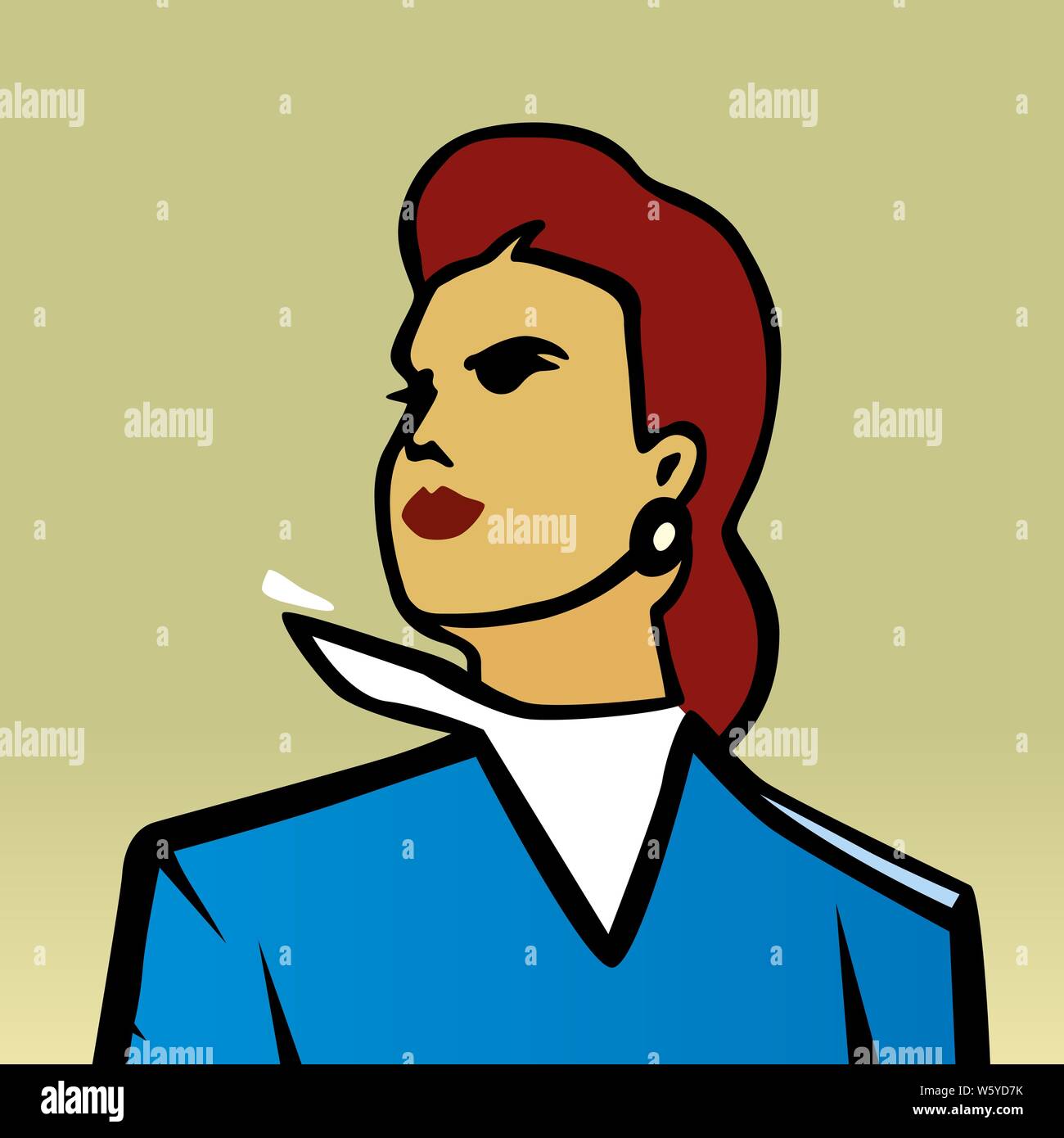 Defiant attitude Stock Vector Images - Alamy