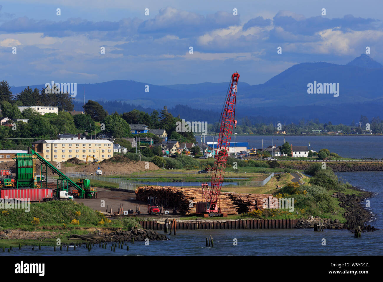 Timber Mill, Astoria, Oregon, USA Stock Photo - Alamy