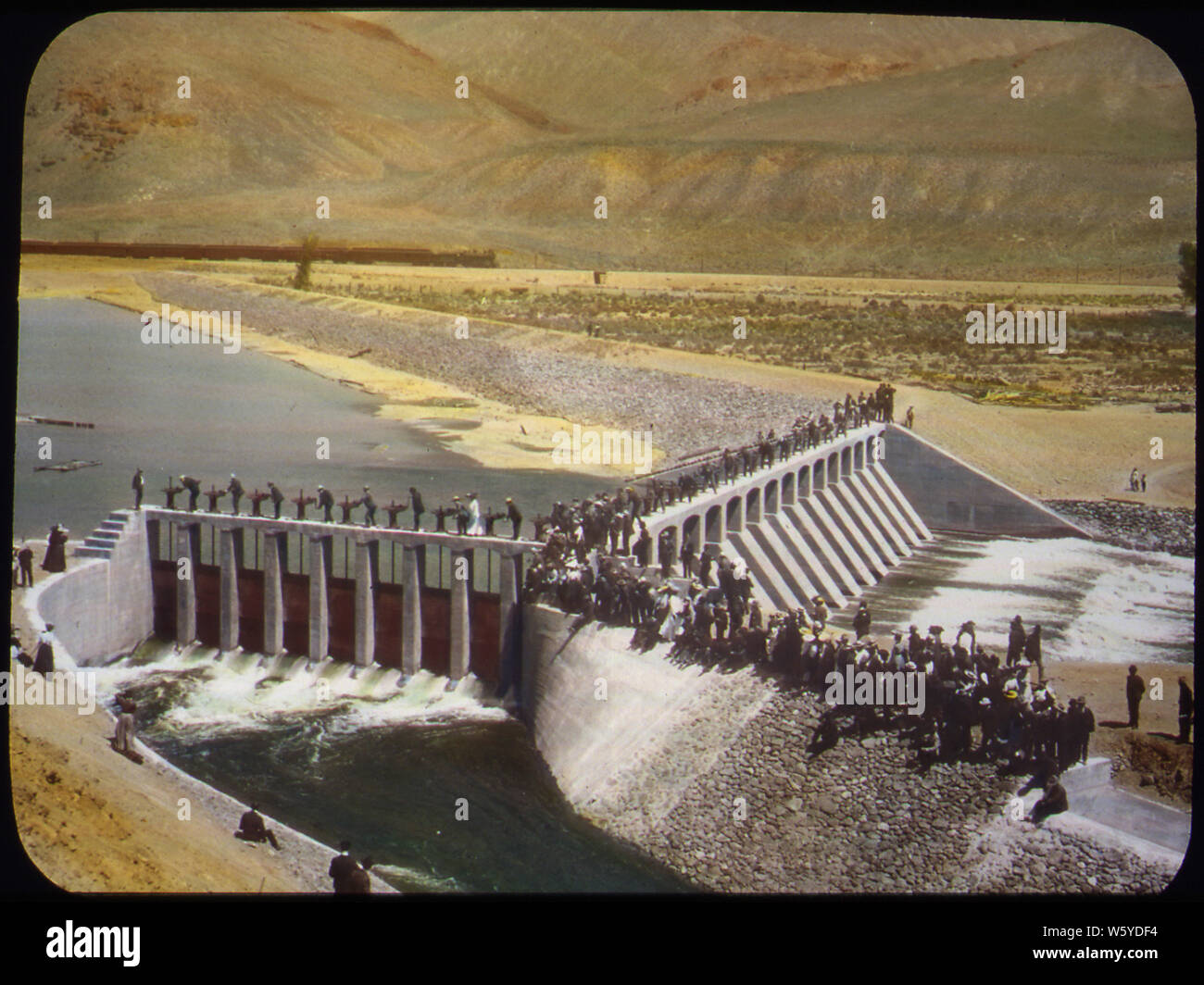 Truckee-Carson Project - Dam - Completed Diversion Dam - Nevada ...