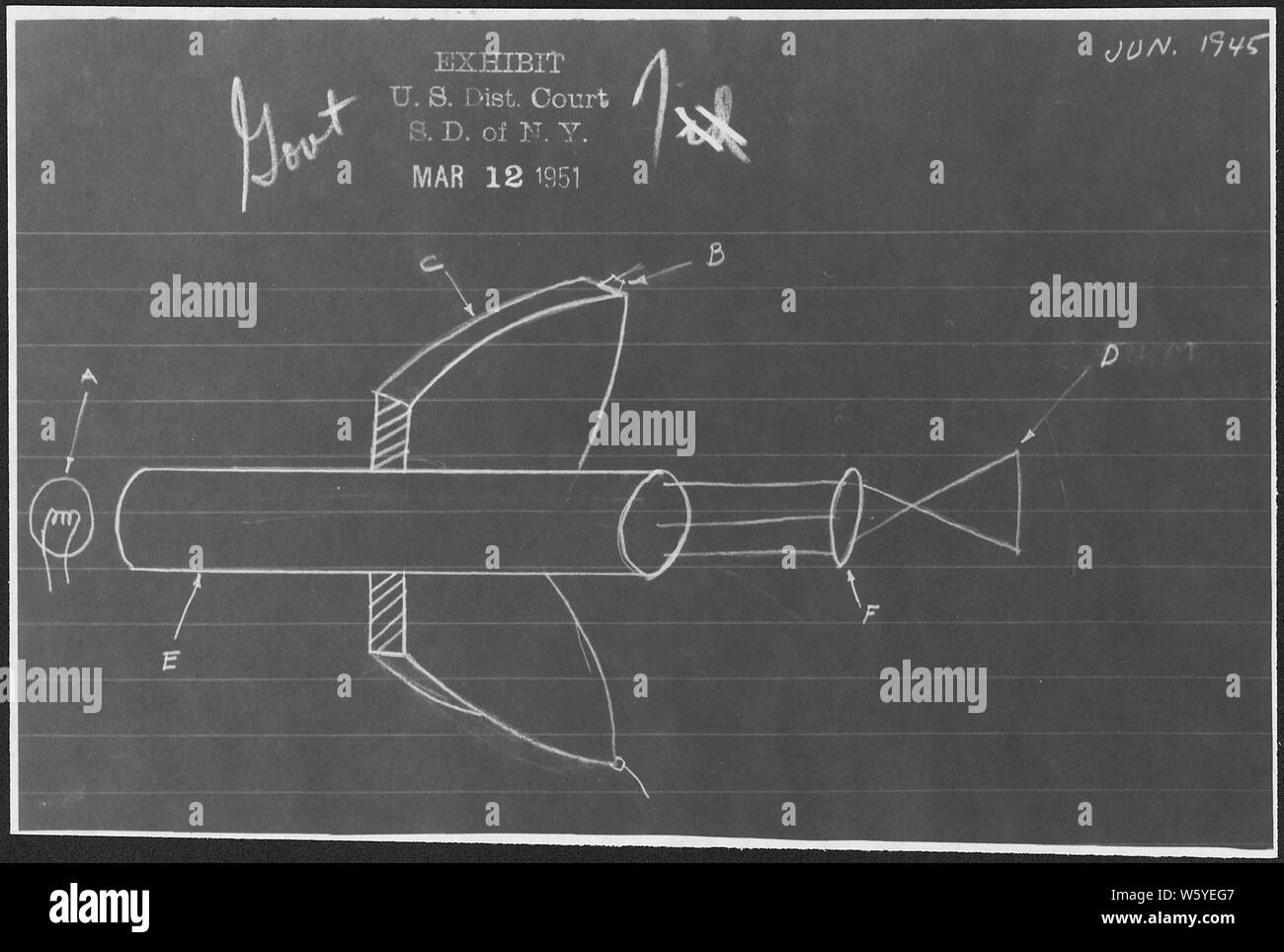 U.S. vs. Julius & Ethel Rosenberg and Martin Sobell, Government Exhibit ...