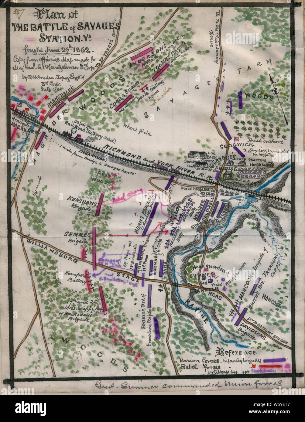 Civil War Battle Plan
