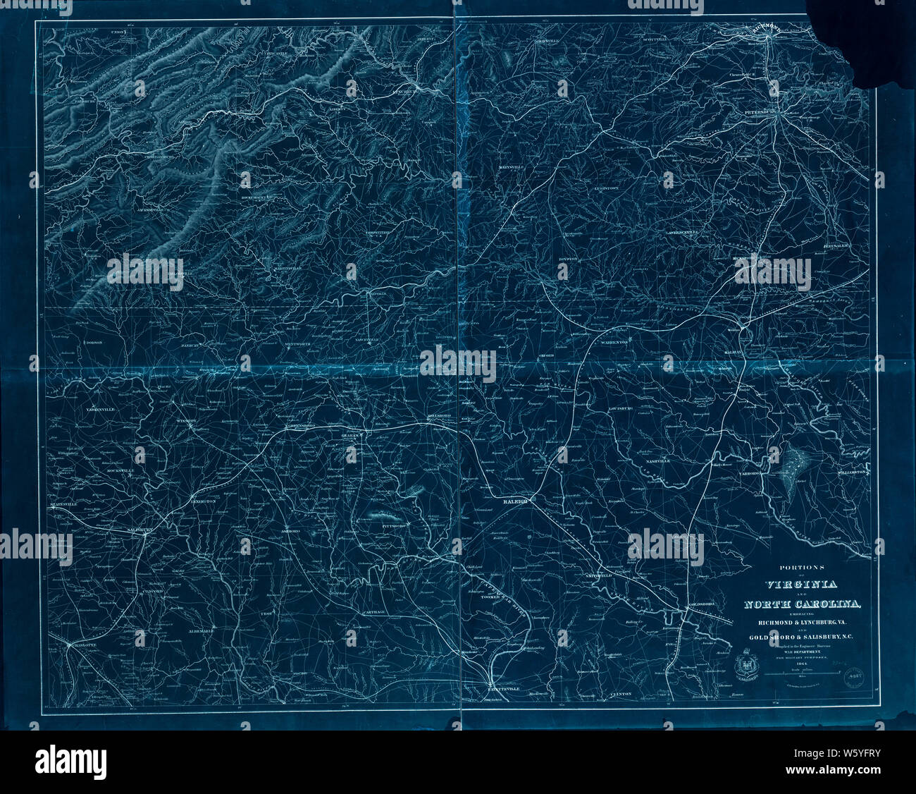 Goldsboro south carolina map hi-res stock photography and images - Alamy