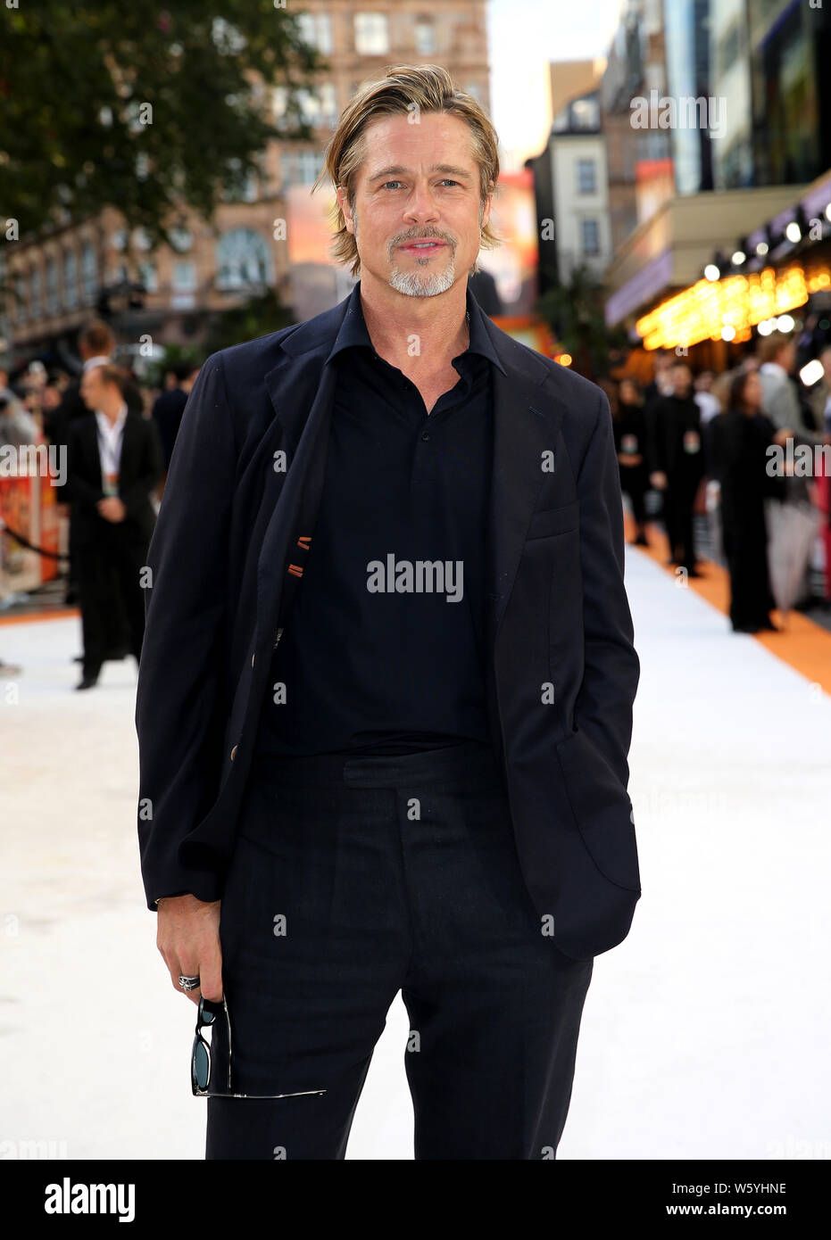 Brad Pitt attending the Once Upon A Time... In Hollywood UK premiere in ...