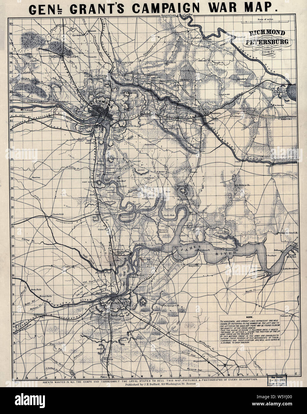 Civil War Maps 1532 Richmond Petersburg and vicinity Rebuild and Repair ...