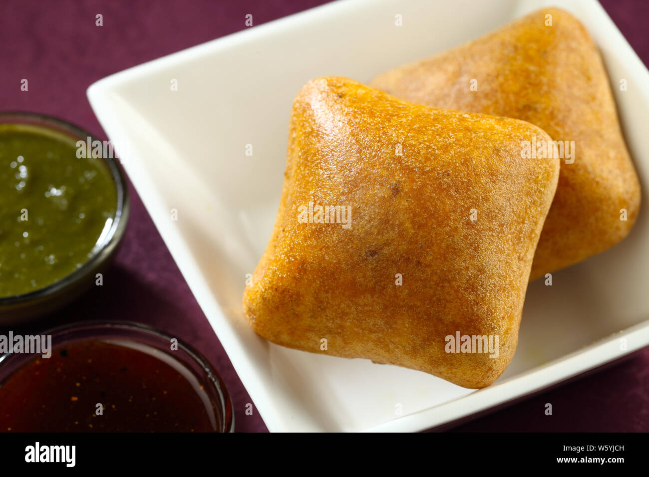 Close up of snacks served Stock Photo - Alamy